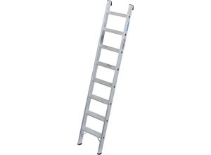 4009199135384 - Schwerlast-Anlegeleiter 80 mm Alu-Stufen bis 225 kg 8 Stufen KRAUSE