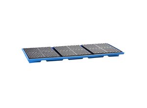 4055661005617 - Regal-Einhängewanne aus Polyethylen LxH 2680 x 180 mm PE-Rost kaiserkraft