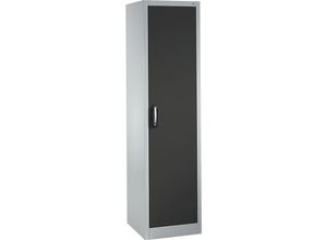 4064615184957 - ACURADO Universalschrank BxT 500 x 500 mm lichtgrau   vulkangrau C+P