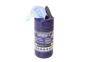 4260589110286 - Feuchte Putztücher Mikroperlen Hände Oberflächen 8 Dosen à 80 Tücher 200 x 220 mm kaiserkraft