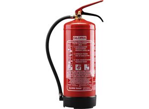 4006325660802 - GLORIA Pulver-Dauerdruck-Feuerlöscher Inhalt 6 l Brandklasse A+B+C