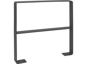 4055381649252 - Anlehnbügel GILA Stahl 70 x 10 mm mit Knieholm feuerverzinkt eisenglimmer kaiserkraft