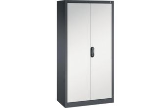 4069361477162 - ACURADO Universalschrank BxT 930 x 500 mm schwarzgrau   lichtgrau C+P