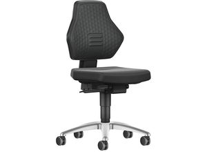 4016849806952 - Arbeitsdrehstuhl AIR FLOW mit Rollen Textilbezug schwarz