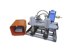 4061753111425 - Tischhefter pneumatisch mit Fußauslösung für Klammern 6 - 8 mm ratioform