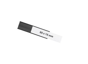 4013695049359 - magnetoflex® U-Profil VE 30 Stk HxB 15 x 60 mm schwarz magnetoplan