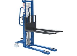 4260563723808 - Hochhubstapler Hubbereich 90 - 1200 mm Tragfähigkeit 1100 kg Bauhöhe 1720 mm kaiserkraft