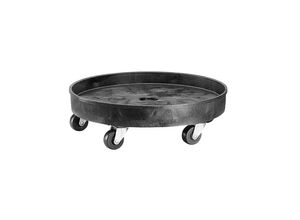 0086876016499 - Fahrwagen universell für Rundtonne 5 Lenkrollen Ø x Höhe 619 x 181 mm Rubbermaid
