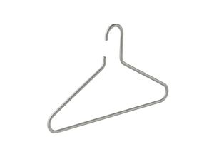 4004419080130 - Kleiderbügel AGELESS Durchmesser 8 mm VE 4 Stk Aluminium eloxiert kaiserkraft