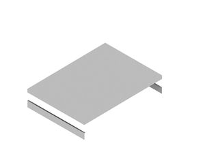4250623751179 - Fachboden verzinkt inkl Auflagetraversen BxT 1025 x 800 mm hofe
