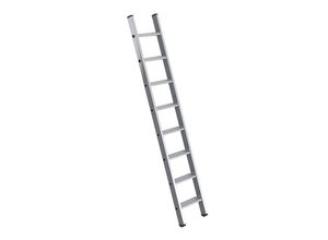 4031405405080 - MUNK Anlegeleiter mit Stufen Breite 350 mm 8 Stufen Holm 58 x 25 mm
