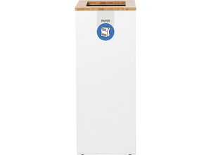 8719992730933 - Wertstoffsammler Lune Paxa 65 l weiß blau kaiserkraft