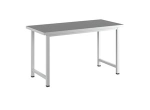 4014641020156 - Werkbank Gestellbauweise Serie V Grundmodell BxT 1500 x 700 mm Universalplatte ANKE