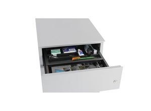 5020073734140 - Schubladeneinsatz DIP800 230x29x350mm Kunststoff anthrazit 5020073734140 Bisley