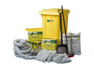 4052469005276 - Leckage-Notfall-Tonne Vlies-Schläuche Vlies-Kissen HxBxT 1070 x 580 x 730 mm kaiserkraft