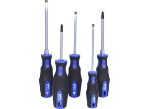4042146465813 - ERGOTORQUEplus Schraubendreher-Satz 2-Komponentengriff 5 Teile KS Tools