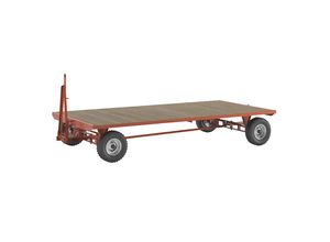 4260267061183 - Schlepperanhänger 4-Rad-Achsschenkel-Lenkung Tragfähigkeit 5 t Ladefläche 40 x 20 m Luftreifen kaiserkraft