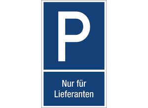4061466065732 - Parkplatzkennzeichen Kunststoff P   Nur für Lieferanten LxH 150 x 250 mm kaiserkraft
