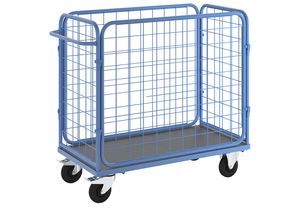 4054666004533 - eurokraft pro Paketwagen HxBxT 1200 x 1330 x 650 mm Tragfähigkeit 350 kg