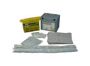 4052469005214 - Leckage-Notfallset Absorberkonzentrat Bindevliestücher Saugschläuche Saugkissen Entsorgungsbeutel kaiserkraft