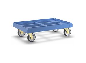 4260316440600 - Transportroller LxB 610 x 410 mm aus HDPE lichtblau ab 5 Stk kaiserkraft
