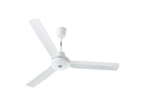 4024397341597 - Nordik International 160 Plus Deckenventilator (Ø x H) 162 cm x 515 mm Flügelfarbe Lichtgrau Gehäusefarbe (Details) Lichtgrau