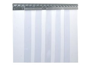 4250872125295 - Streifenvorhang Preis   m² Breite x Stärke 200 x 2 mm Überlappung 2 Haken = 77 mm kaiserkraft