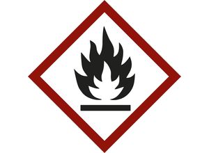 4061466047639 - Gefahrstoffkennzeichen Flamme VE 10 Stk Folie 105 x 105 mm kaiserkraft
