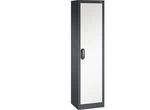 4064615184735 - ACURADO Universalschrank BxT 500 x 400 mm schwarzgrau   reinweiß C+P