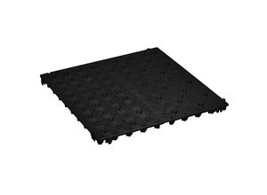 0609613620065 - Kunststoff-Bodenrost Polyethylen 500 x 500 mm stabil VE 20 Stk schwarz kaiserkraft