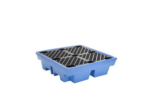 5060399592550 - PE-Auffangwanne mit PE-Rost 4 x 200-l-Fässer Volumen 410 l kaiserkraft