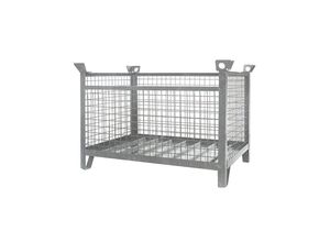 4251765312457 - Eichinger Industrie - Gitterbox-Stapelbehälter Längsseite 1 3 Seite klappbar LxBxH 1500x800x750 mm Nutzhöhe 645 mm Traglast 1500 kg Gewicht 76