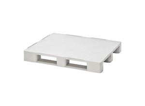 4061753109101 - Hygiene-Palette weiß VE 5 Stk LxBxH 1200 x 1000 x 160 mm ab 2 VE ratioform