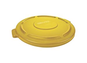 0086876014051 - Deckel BRUTE® mit Ablaufrinnen für 121-l-Container gelb Rubbermaid