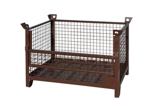 4251765312310 - Eichinger Industrie - Gitterbox-Stapelbehälter Längsseite 1 3 Seite klappbar LxBxH 1000x800x750 mm Nutzhöhe 645 mm Traglast 1500 kg Gewicht 61