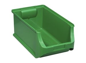 4005187562156 - Sichtlagerkasten LxBxH 355 x 205 x 150 mm VE 12 Stk grün kaiserkraft