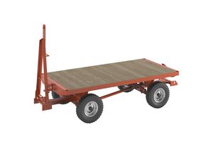 4260267060148 - Schlepperanhänger 4-Rad-Achsschenkel-Lenkung Tragfähigkeit 3 t Ladefläche 20 x 10 m Luftreifen kaiserkraft