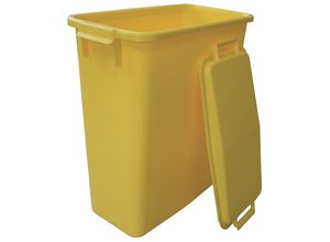 4023122104223 - Steckdeckel mit 2 Handgriffen für Inhalt 60 l lose aufliegend gelb kaiserkraft