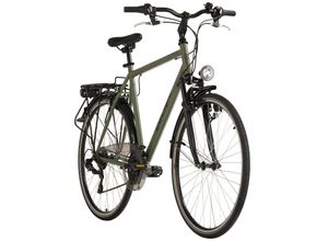 4250547533868 - DaCapo Trekkingrad Herren 28 Montreal Olivgrün 21 Gänge RH 58 cm