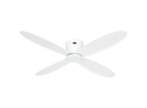 4024397369133 - Deckenventilator ECO PLANO II Rotorblatt-Ø 1320 mm extraflache Bauart weiß kaiserkraft