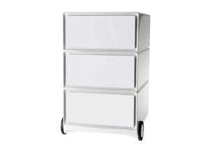 3660141932805 - Rollcontainer easyBox EBGHX313 Kunststoff weiß 3 normale Schubladen 3660141932805 PAPERFLOW