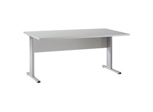 4260267322383 - PETRA - Schreibtisch HxBxT 720 x 1600 x 800 mm lichtgrau kaiserkraft