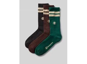8054041917386 - Socken mit Label-Print im 3er-Pack
