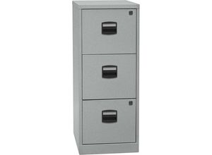 5020073788457 - BISLEY Home PFA 3 Hängeregistraturschrank silber 3 Schubladen 413 x 400 x 1015 cm