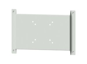 4014641239695 - Bildschirmhalter für elektrisch höhenverstellbare Arbeitstische LIFT Lochwand lichtgrau BxTxH 325 x 15 x 218 mm ANKE