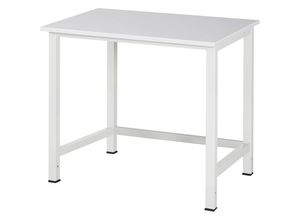 4040376150042 - Arbeitstisch für Arbeitsplatzsystem Serie 900 Höhe 825 - 1025 mm Spanplatte MF-beschichtet Breite 1000 mm RAU