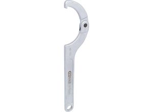 4042146544402 - Gelenk-Hakenschlüssel mit Nase Schlüsselweite 80 - 120 mm für Nutmuttern KS Tools