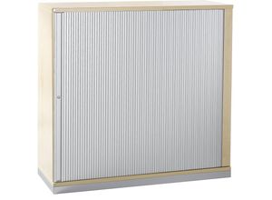 4260429761869 - HANNA - Rollladenschrank Höhe 1133 mm 2 Fachböden Dekor Ahorn kaiserkraft