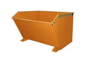 4061753120069 - eurokraft pro Kippbehälter niedrige Bauform (E) Volumen 2 m³ gelborange