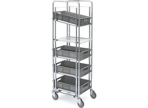 7330726303233 - Etagenwagen für Kästen FLEX LxBxH 670 x 463 x 1785 mm Tragfähigkeit 200 kg ab 5 Stk